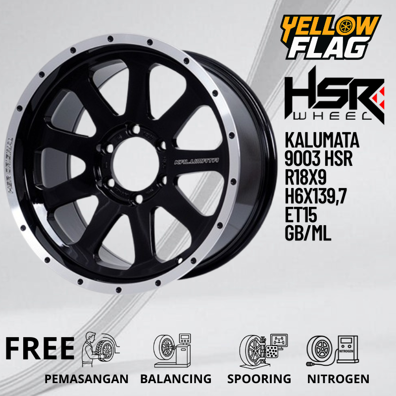 Jual Velg Mobil Ring 18 Baut 6 For Pajero Fortuner Hilux Triton Hsr ...