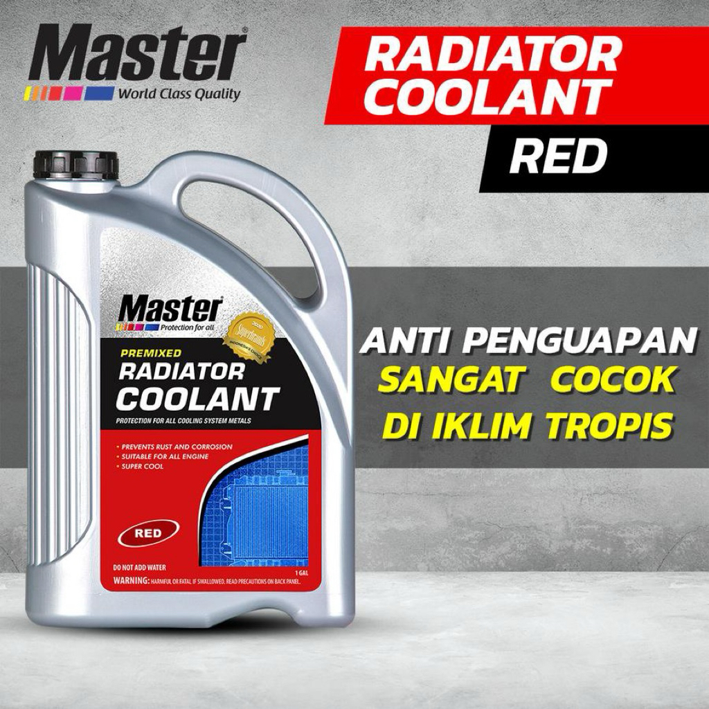 Jual MASTER COOLANT (RADIATOR COOLANT) | 4 Liter | Shopee Indonesia
