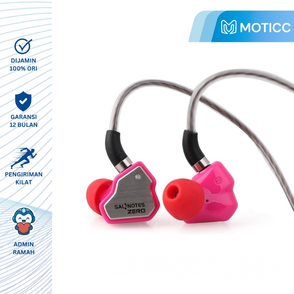 Jual 7Hz Salnotes Zero with Mic 10mm Driver In Ear Detachable In Ear ...