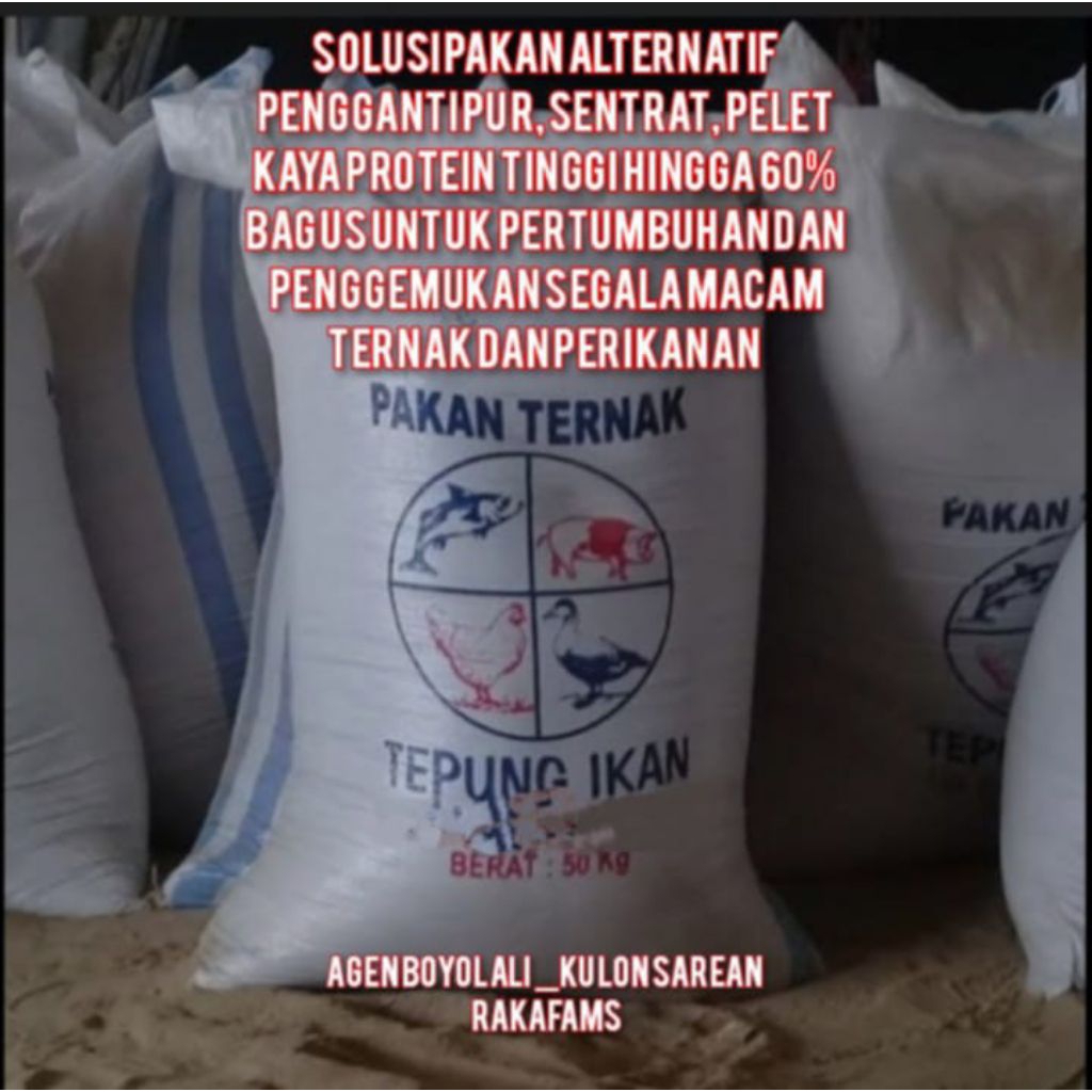 Jual tepung ikan pakan ayam tepung ikan pakan ternak murni | Shopee Indonesia