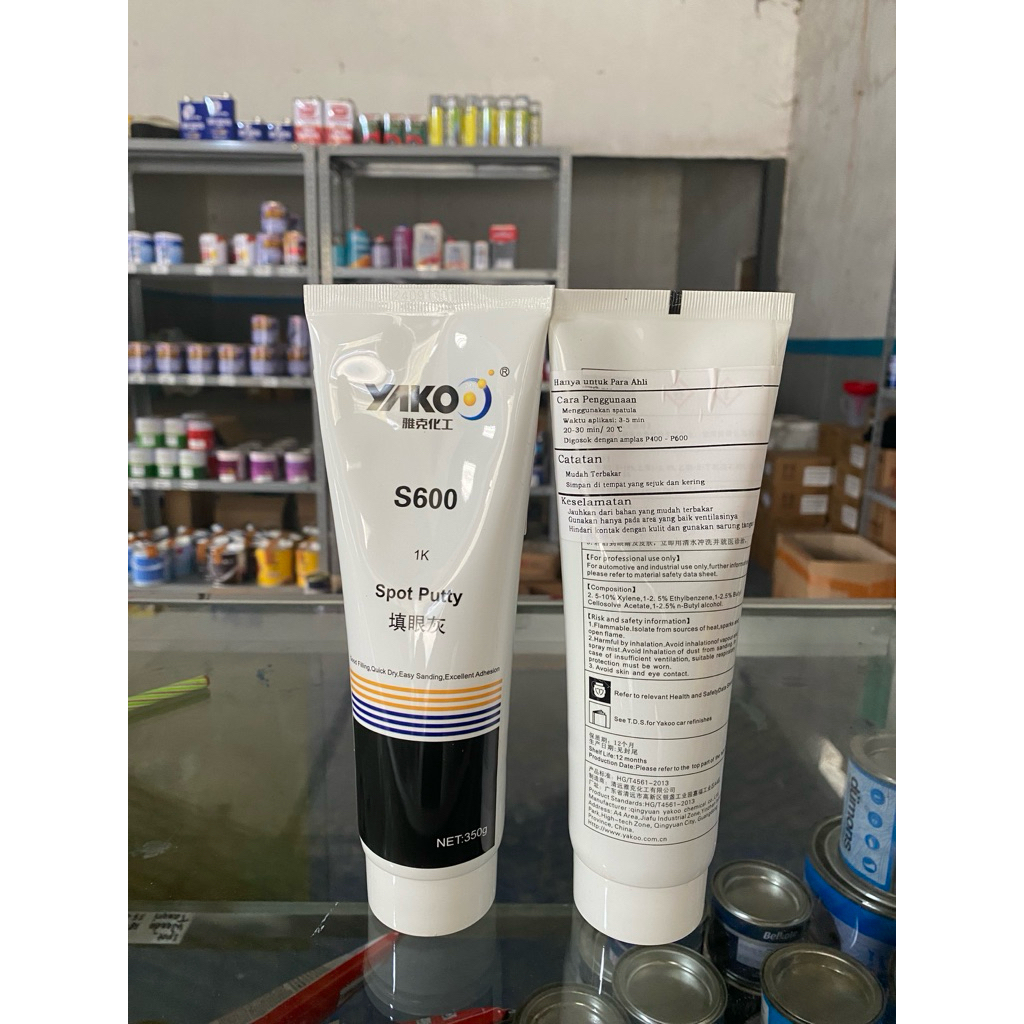 Jual TANURI 1K SPOT PUTTY 350gr - DEMPUL ODOL YAKO | Shopee Indonesia