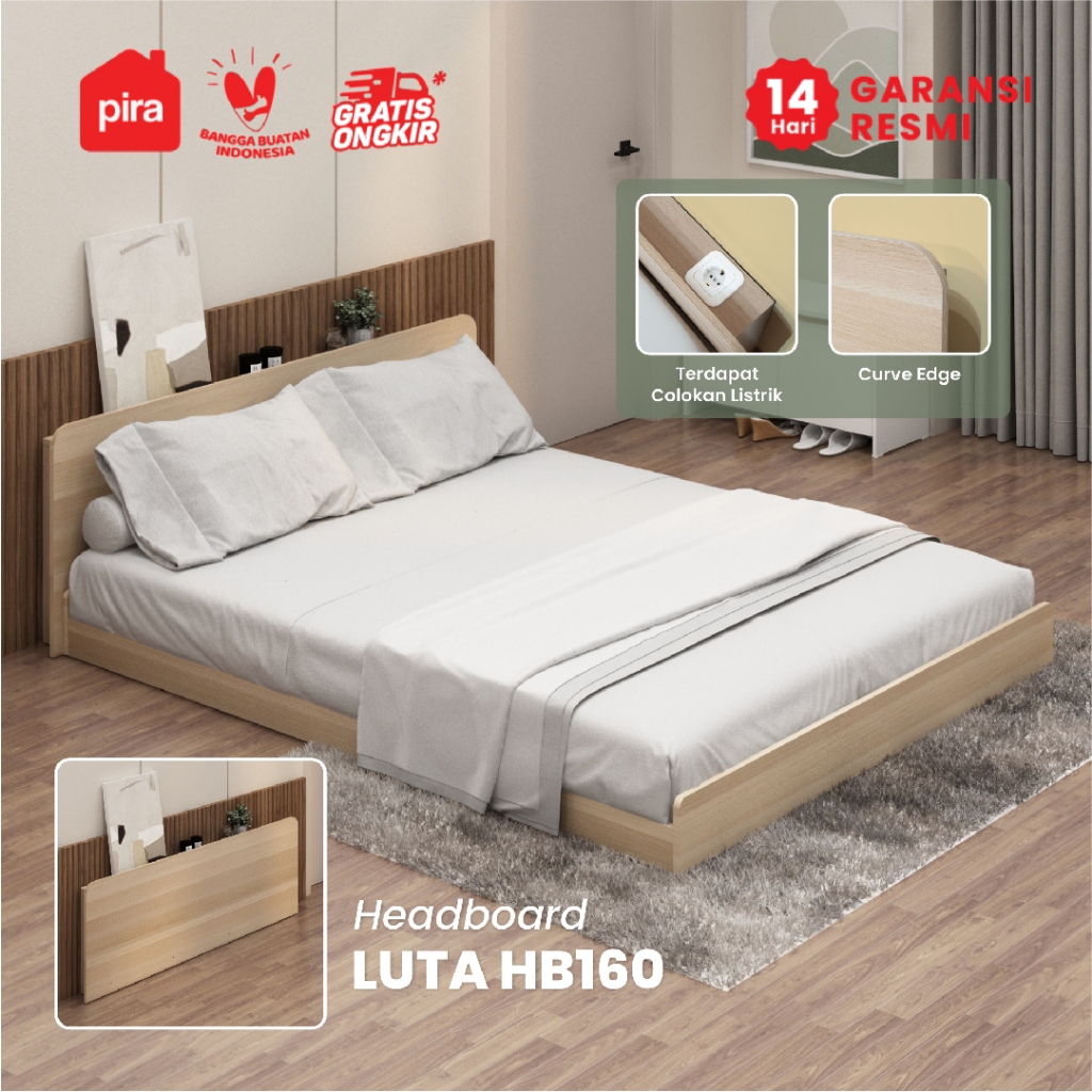 Jual PIRA - LUTA HB160 Headboard Kasur / Sandaran Kasur / Dipan / Dipan ...