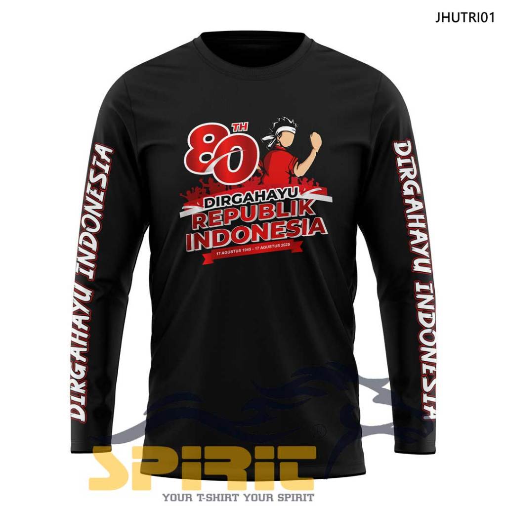 Jual BAJU 17 AGUSTUS KAOS 17 AGUSTUS 2025 BAJU KAOS 17 AGUSTUS 2025 KAOS HUT RI Ke 80 th LENGAN ...