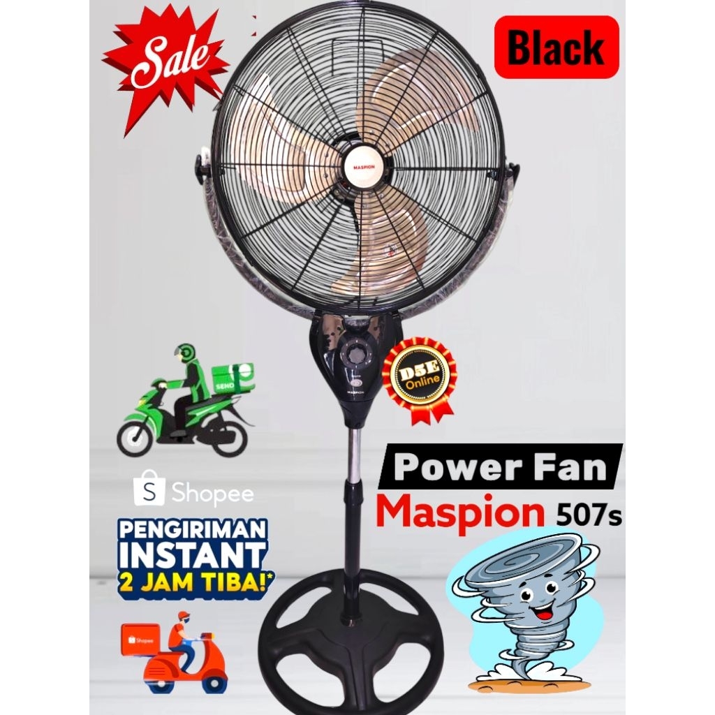 Jual kipas maspion power fan 507s 20inch (kirim instan) | Shopee Indonesia