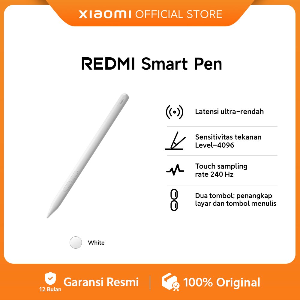 Jual Xiaomi Redmi Smart Pen | Compatible Model | Touch sampling rate ...