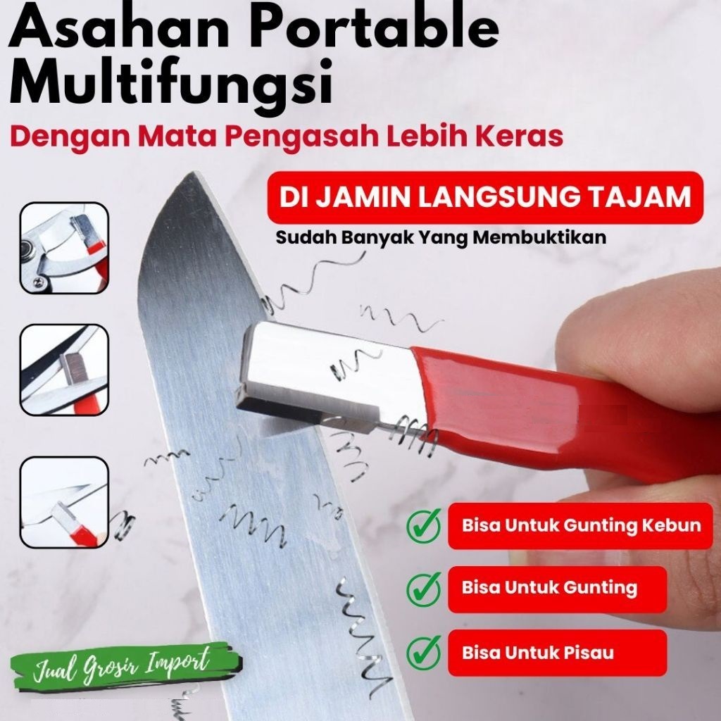 Jual Alat Asah Pisau dan Gunting Pengasah Besi Rautan Besi Serbaguna ...