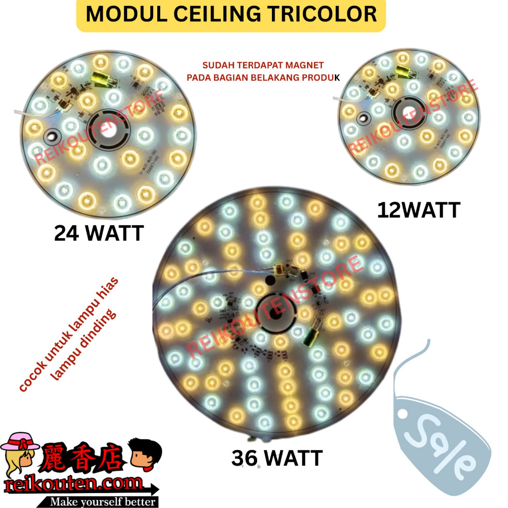 Jual LAMPU TL RING LED 36 WATT 220V LED MODUL CEILING 36W LAMPU PLAFON ...