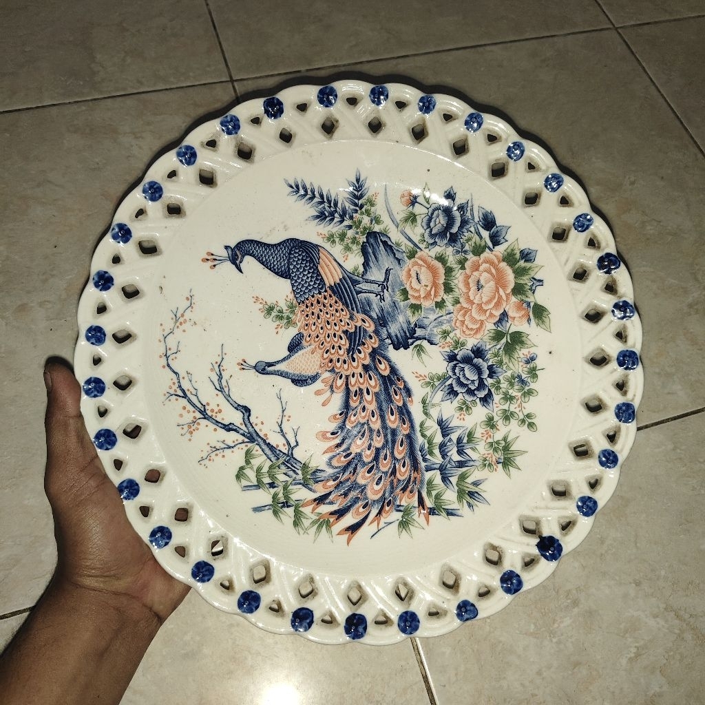Jual piring keramik antik jadul peninggalan | Shopee Indonesia
