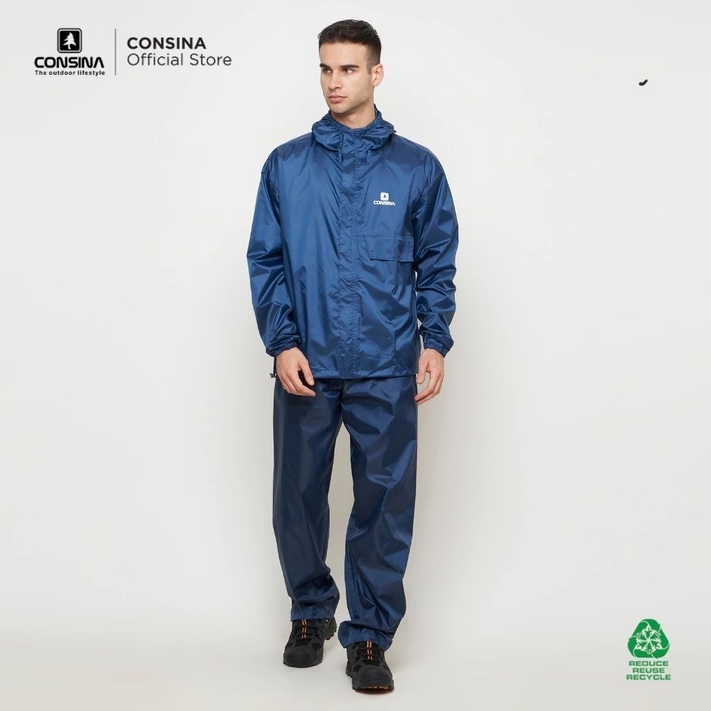 Jual Jaket Jas Hujan Consina Tetap Kering Raincoat Jacket | Shopee ...