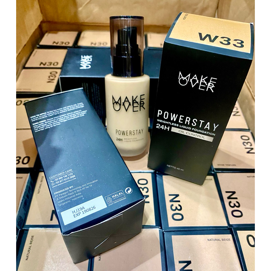Jual MAKE OVER POWERSTAY WIGHTLESS LIQUID FONDATION | MAKE OVER ULTRA ...