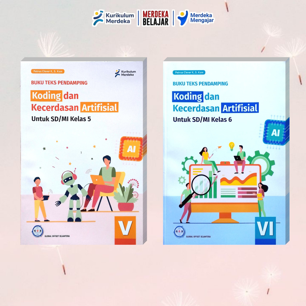 Jual Buku Siswa Pendamping KODING DAN KECERDASAN ARTIFISIAL, Kelas 5,6 ...