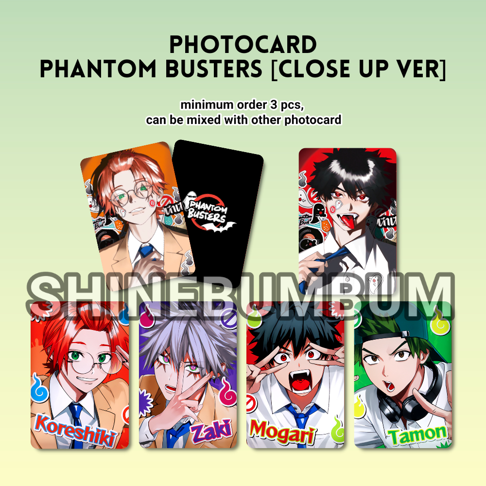 Jual Photocard Phantom Busters - Close Up Ver [SHINEBUMBUM] | Shopee ...