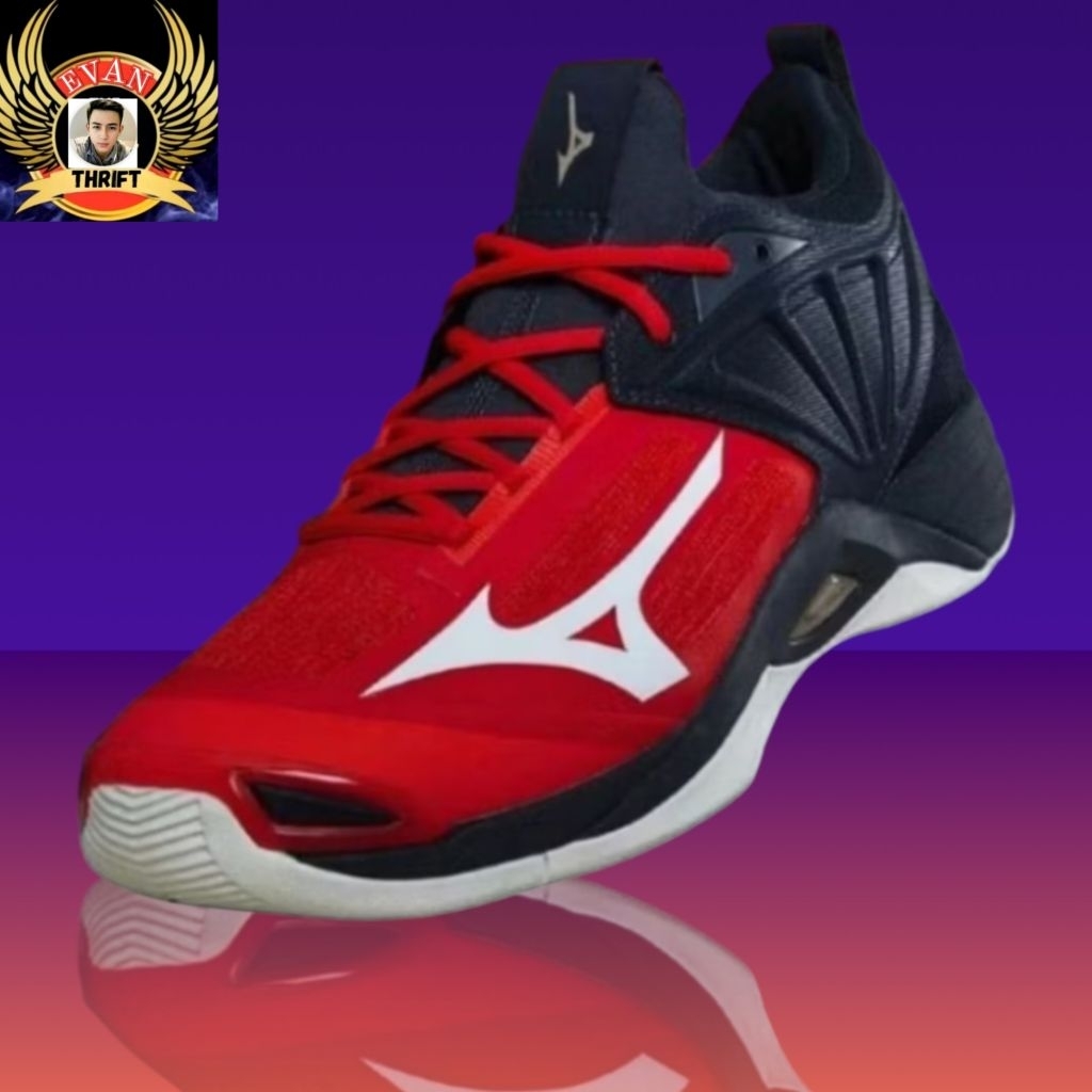 Jual Sepatu Voli Mizuno Wave Momentum 2 MID / Sepatu Badminton / Sepatu ...