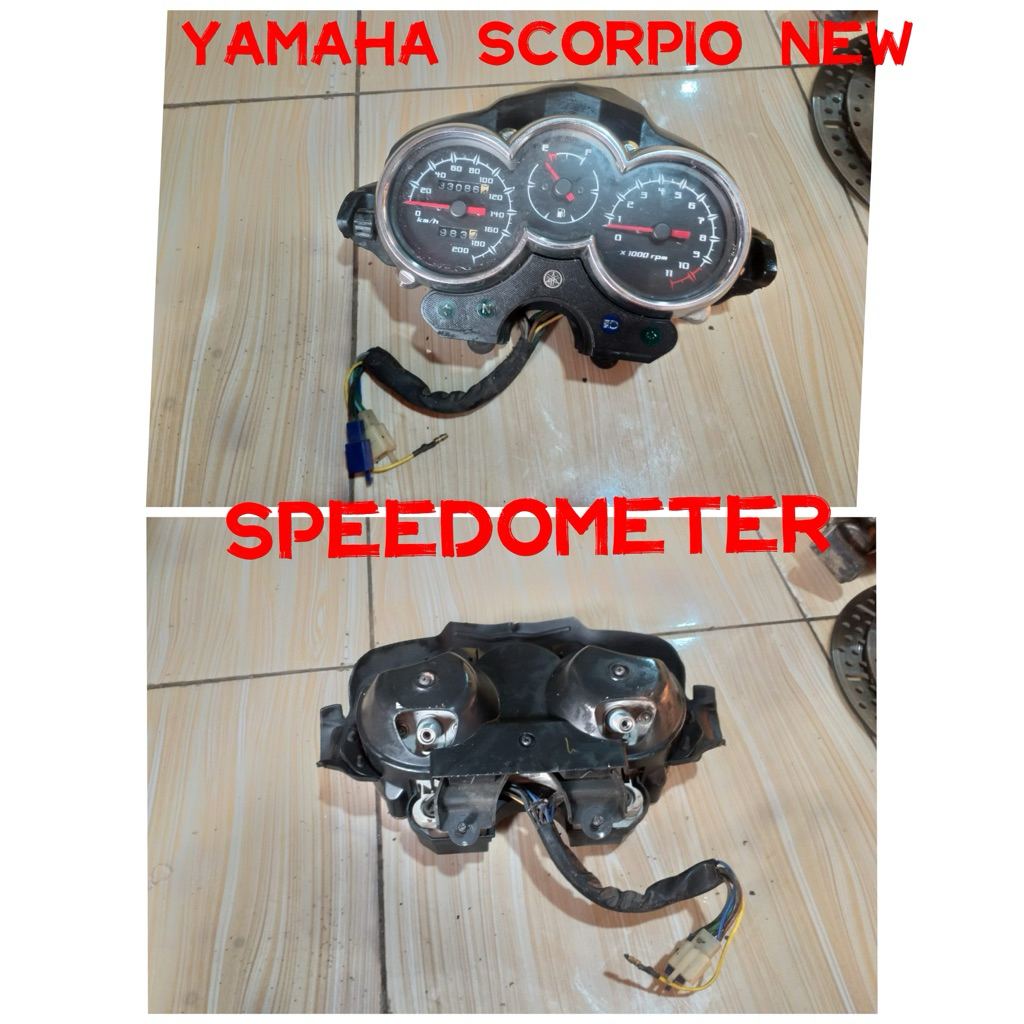 Jual speedometer yamaha scorpio new robot original 2nd copotan | Shopee ...