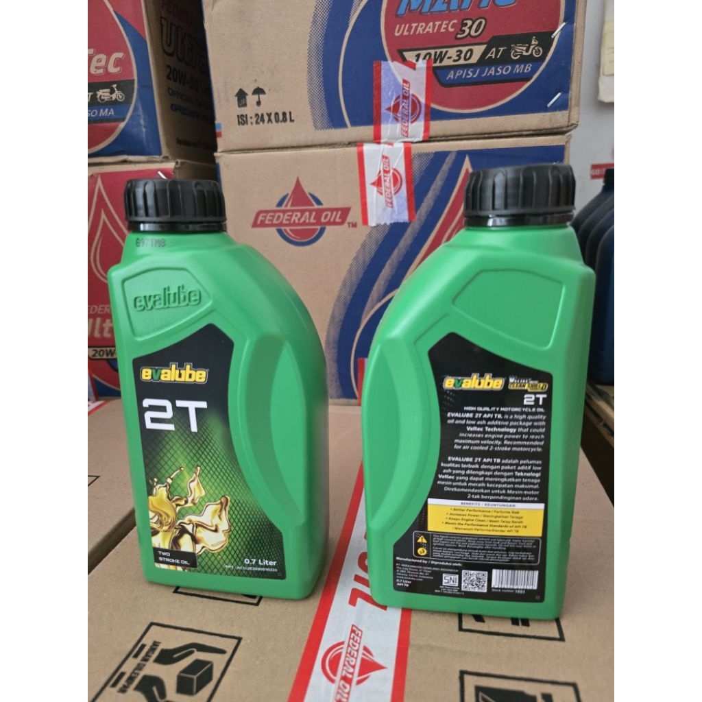 Jual oli evalube 2t 0,7 liter | Shopee Indonesia