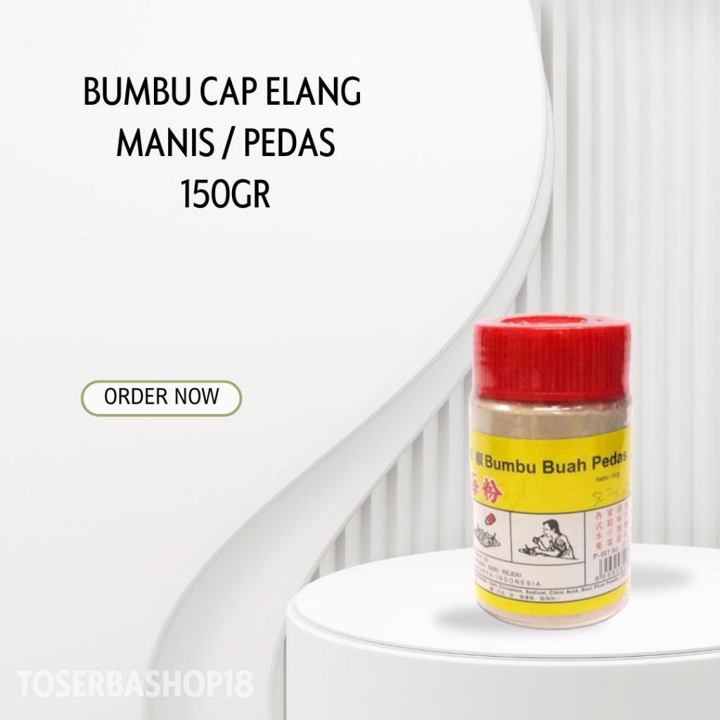 Jual Bumbu Buah Cap Elang Manis / Pedas Kemasan Botol 150 gram | Shopee ...