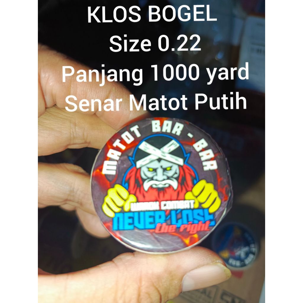 Jual HARGA SATUAN UNTUK 1 PCS GELASAN MATOT BARBAR KLOSE BOGEL BY WAROK ...