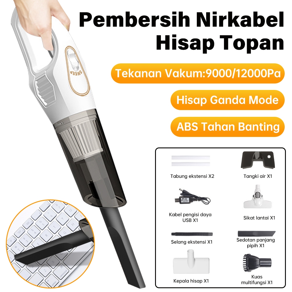 Jual Vacuum Cleaner 5 IN 1 Super Suction Power Cordless Long Life ...