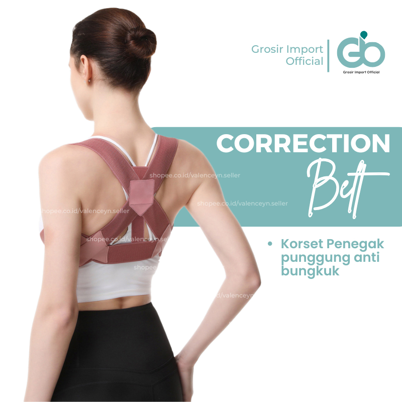 Jual Korset Penegak Badan Bungkuk CROSS SPINE Penyangga Punggung Korset ...