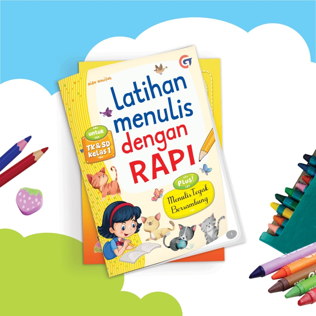 Jual Buku Latihan Menulis dengan Rapi Dilengkapi Cara Menulis Tegak ...