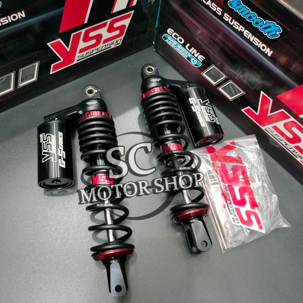 Jual Shock tabung YSS G-series smooth 310mm aerox 155 old - aerox 155 new - nmax new | Shopee ...