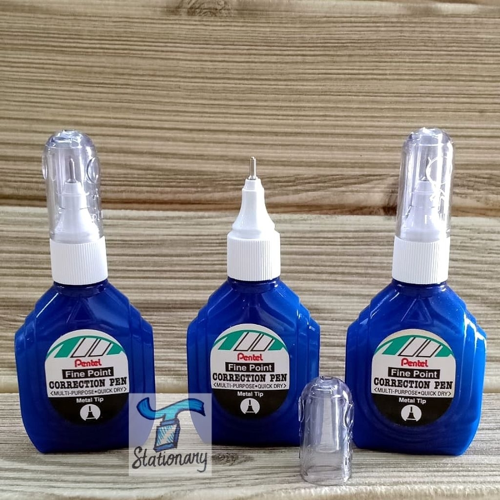 Jual Tip Ex Cair PENTEL ZL 1S6 / Correction Pen Cair. | Shopee Indonesia