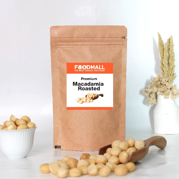 Jual Kacang Macadamia Roasted / Panggang Utuh Premium 100g - Freshly Roasted Daily! | Shopee ...