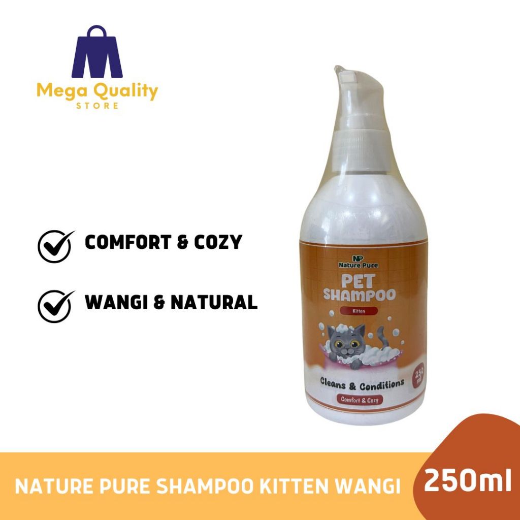 Jual Nature Pure Shampoo Kitten Wangi 250ml | Shopee Indonesia