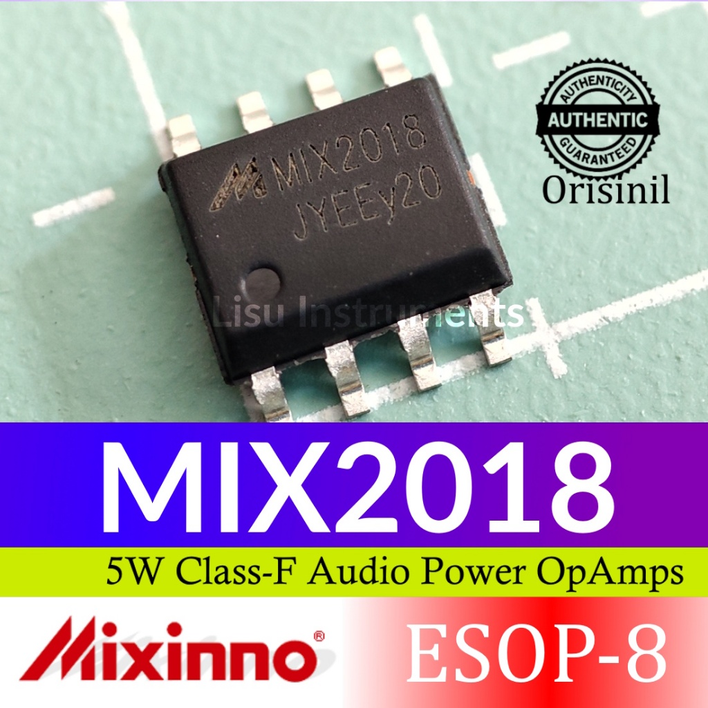 Jual MIX2018A Single Channel Class F Audio Power Amplifier MIX2018 ESOP ...