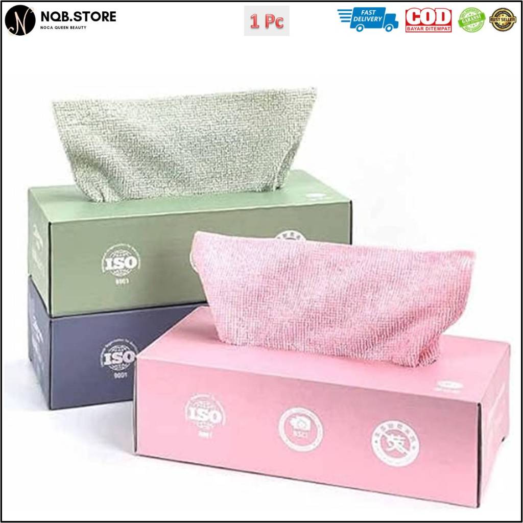 Jual NQB - Tisu KAIN LAP Warna Serap Minyak Pembersih Alat Masak ...