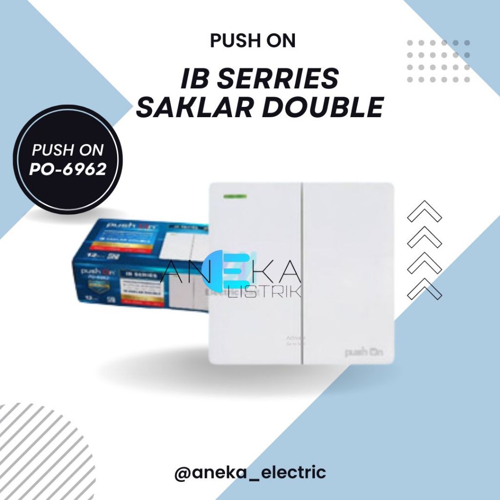 Jual Push On IB Saklar Seri + Inbowdus Inbow 2 Saklar Hotel PO-6962 ...