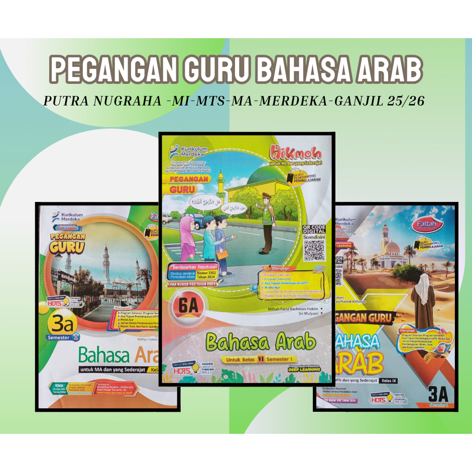 Jual Buku Pegangan Guru PG BAHASA ARAB PUTRA NUGRAHA MI MTS MA Kelas 1 2 3 4 5 6 7 8 9 10 11 12 ...