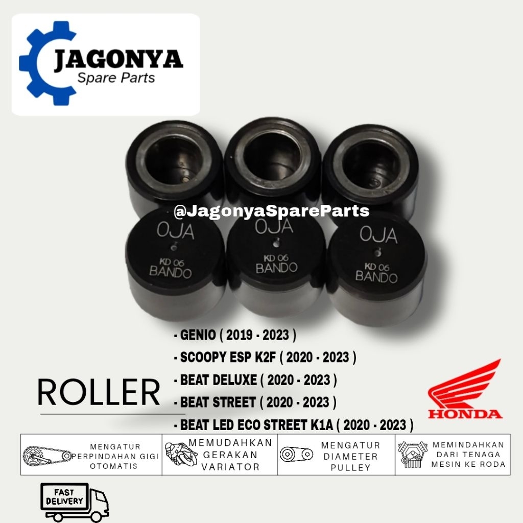Jual Roller GENIO, BEAT STREET DELUXE LED dan SCOOPY ESP K2F HONDA | Shopee Indonesia