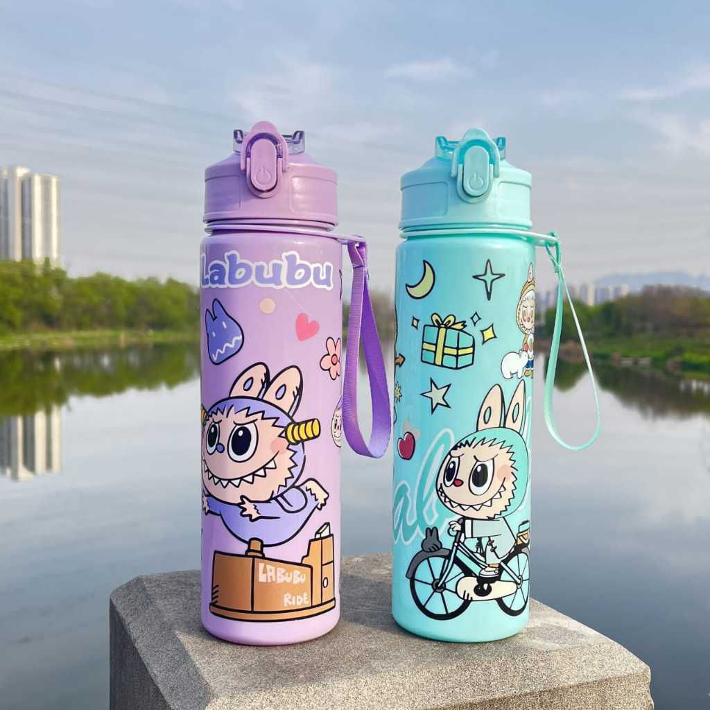 Jual Botol Minum Anak Aneka Karakter Kuromi Sanrio Labubu BPA FREE ...