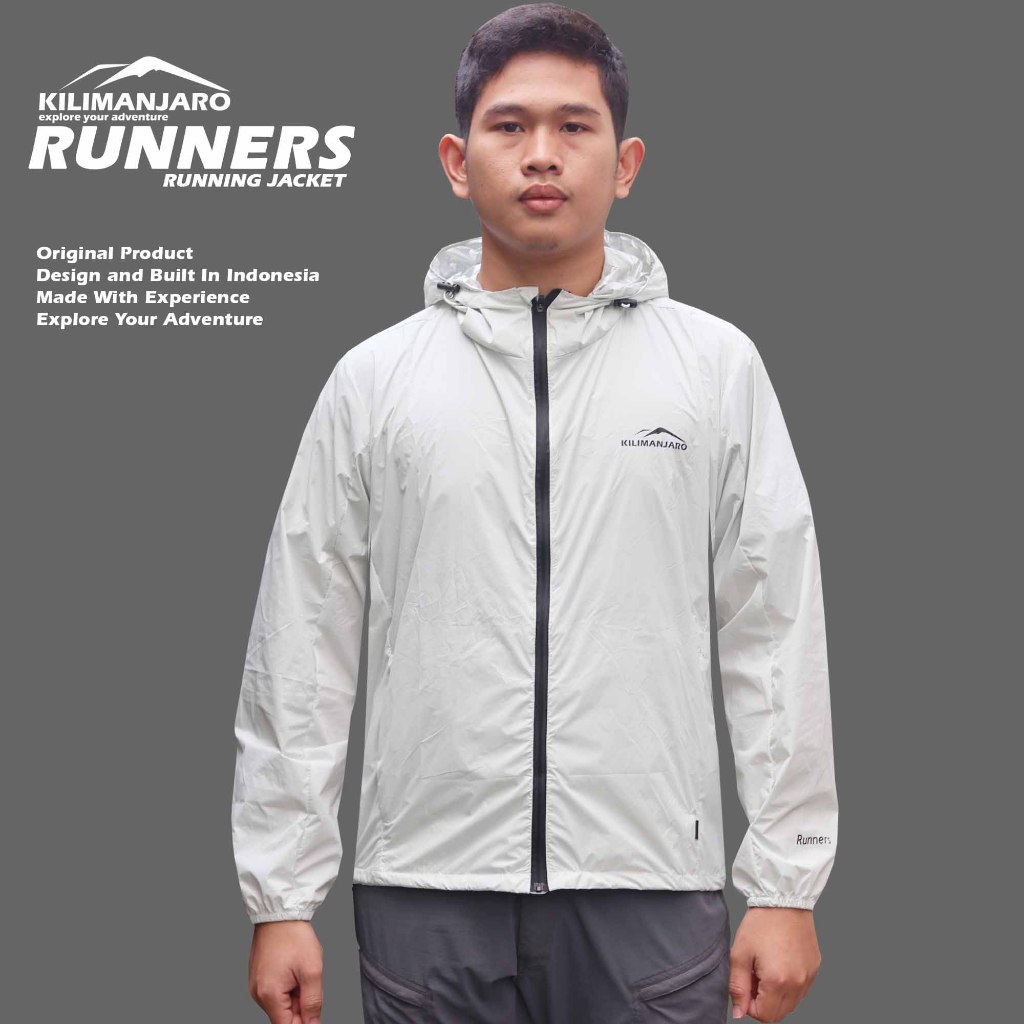 Jual Jaket Running Kilimanjaro Runners - Jaket Lari Jaket Sepeda Jaket ...
