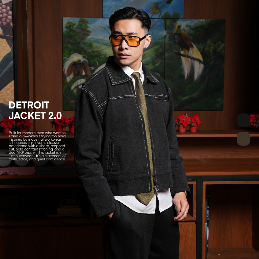 Jual Detroit Denim Jacket Limited | Shopee Indonesia