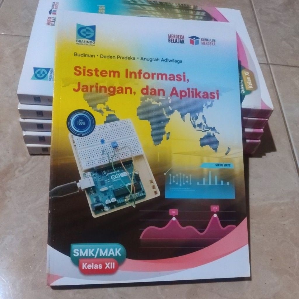Jual SISTEM INFORMASI, JARINGAN, dan APLIKASI untuk SMK/MAK Kelas XII/12 KURIKULUM MERDEKA ...