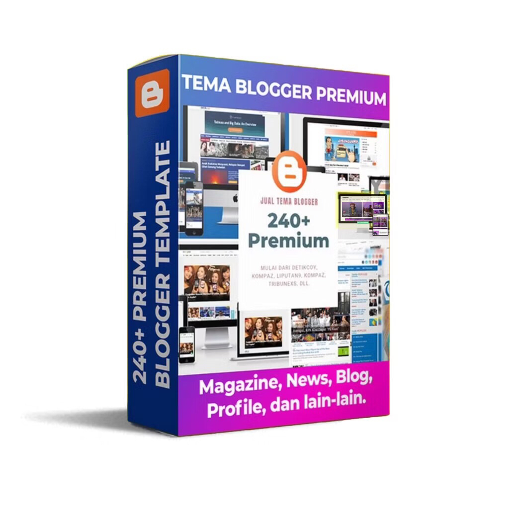 Jual TEMPLATE TEMA BLOGGER BLOGSPOT DETIK KOMPAS HIPWEE JALAN TIKUS ...