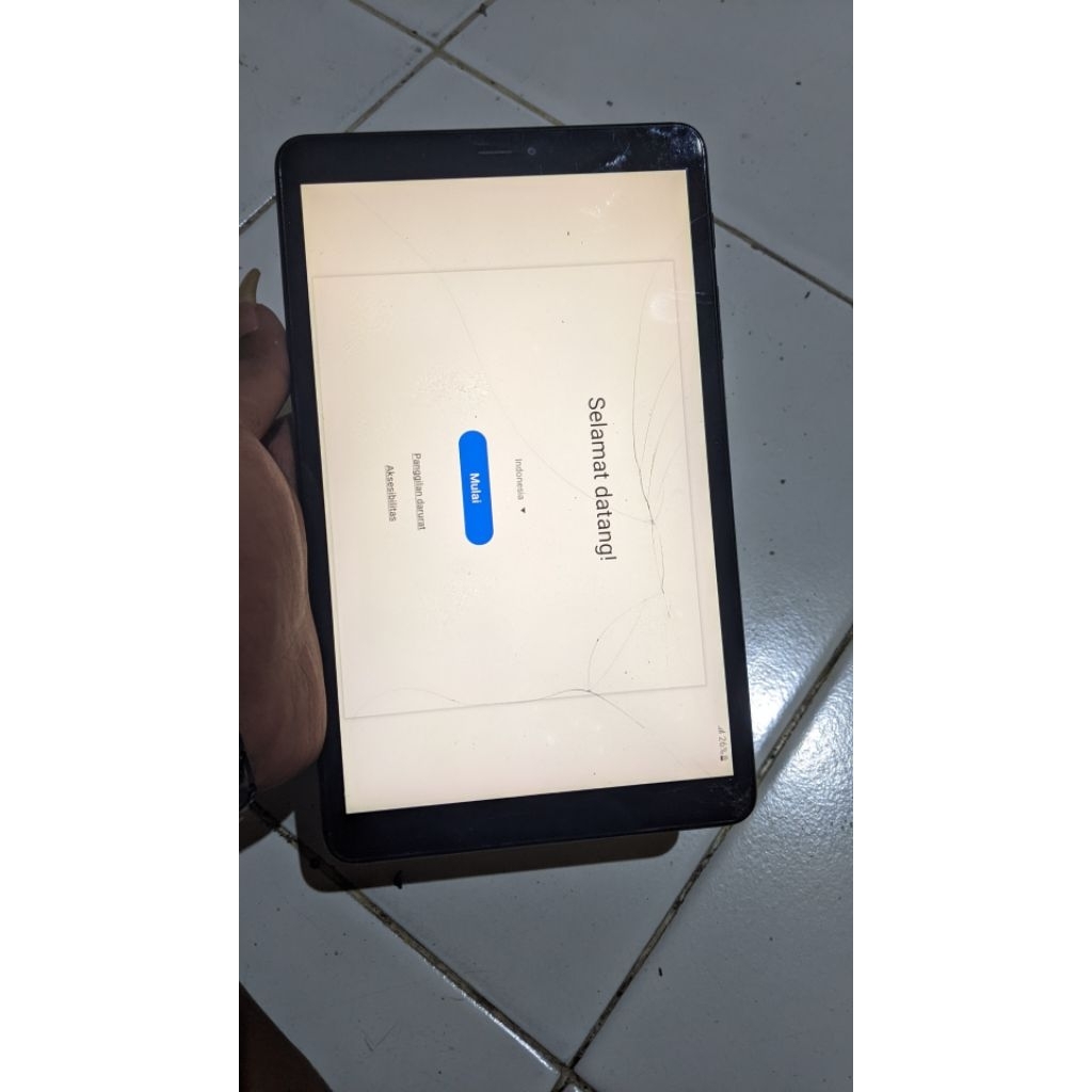 Jual Samsung Tab A8 Spen 2019 SM-P205 Mesin Normal, LCD Minus | Shopee ...