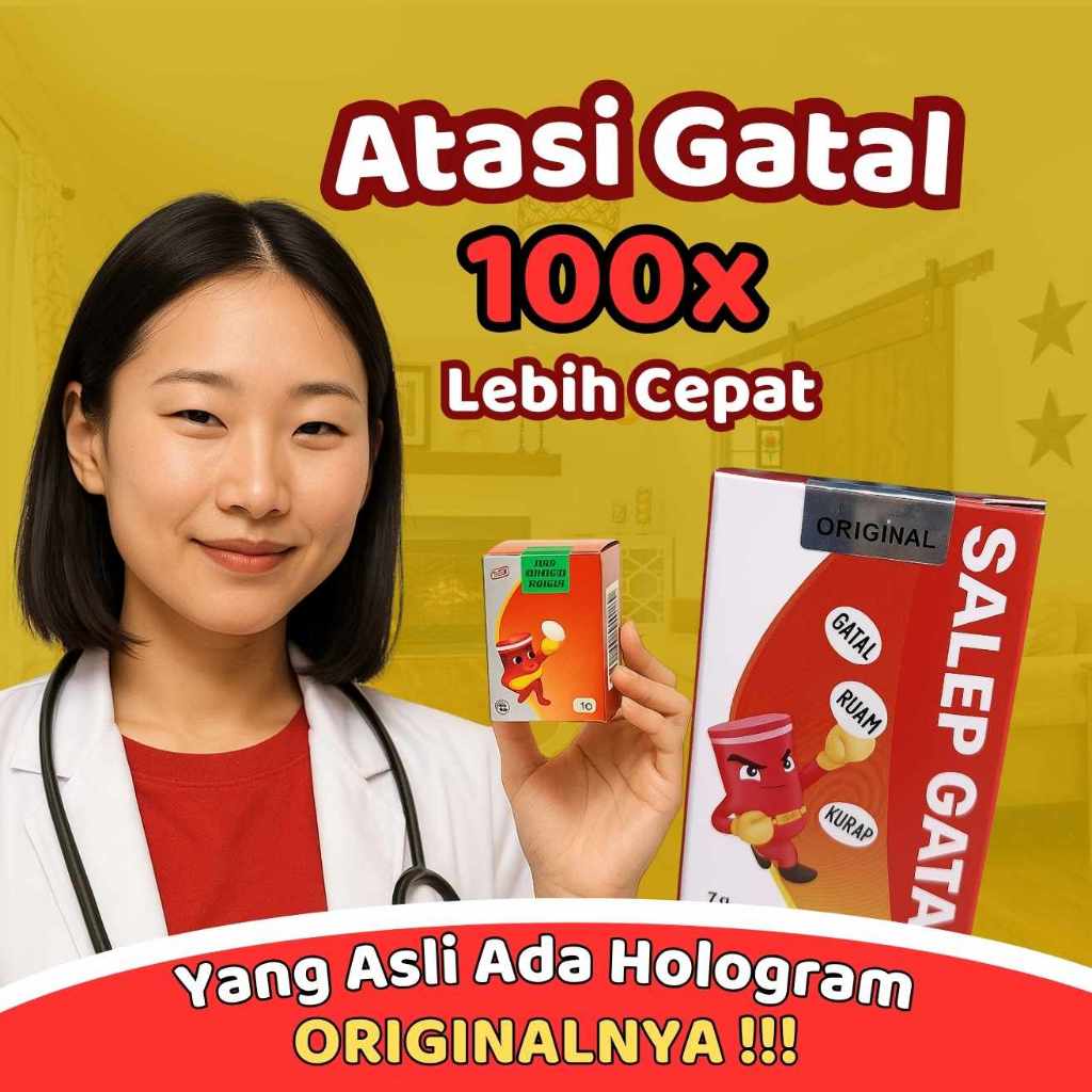 Jual Atasi Gatal 100 Kali Lebih Cepat Salep Merah Gatal Original Yang ...