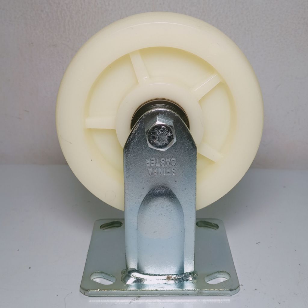 Jual Roda Trolly Nylon Heavy Duty 6 inch 150 mm - Mati | Shopee Indonesia