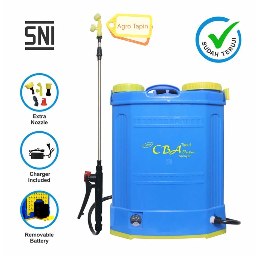 Jual TANGKI SPRAYER CBA ELEKTRIK Tipe4 16 Liter | Shopee Indonesia