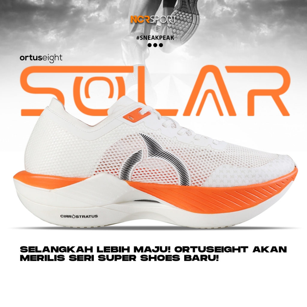 Jual SEPATU RUNNING ORTUS SOLAR Sport running olahraga lari marathon ...