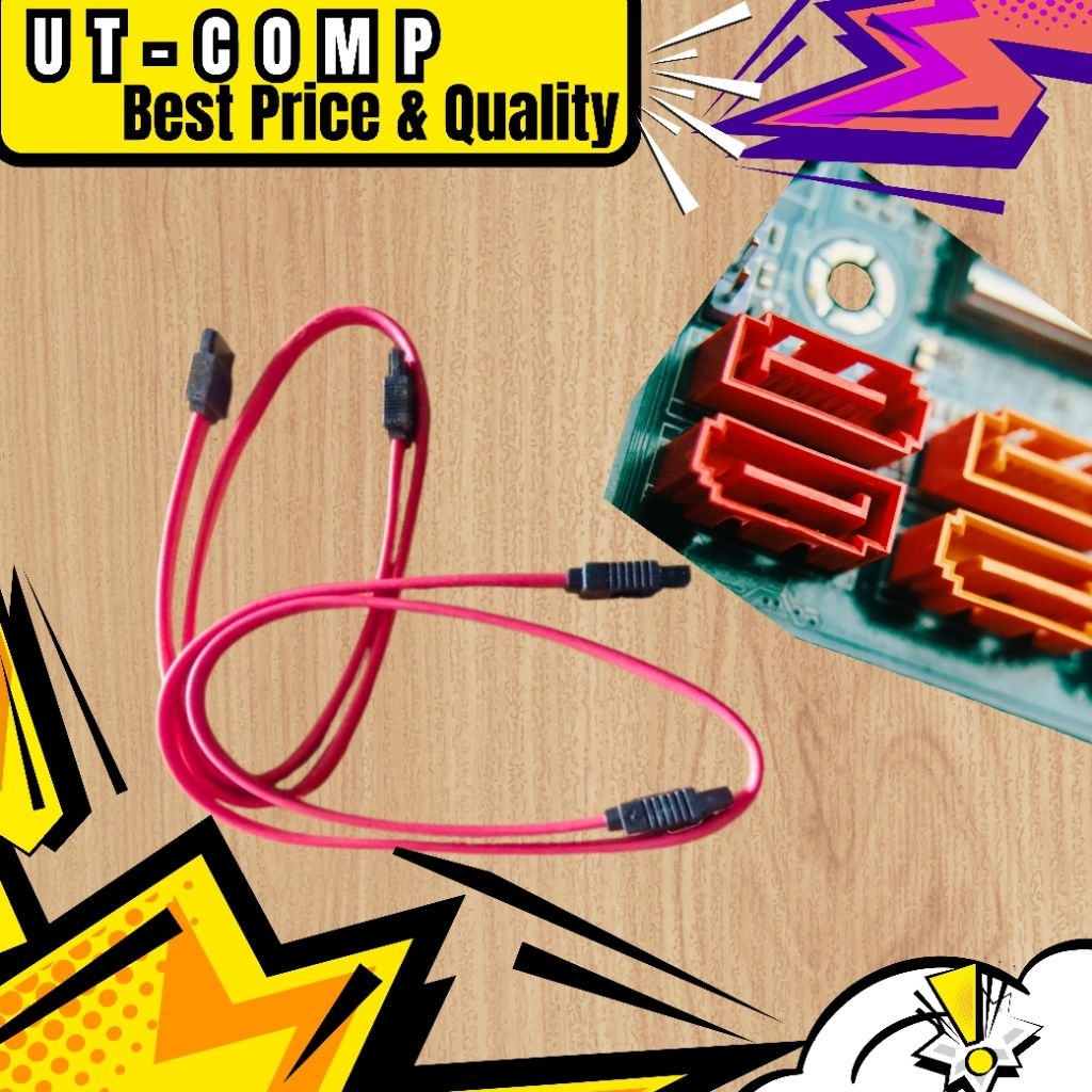 Jual Kabel SATA Hardisk Internal Kabel Data HDD SSD PC Komputer Promo 7 ...