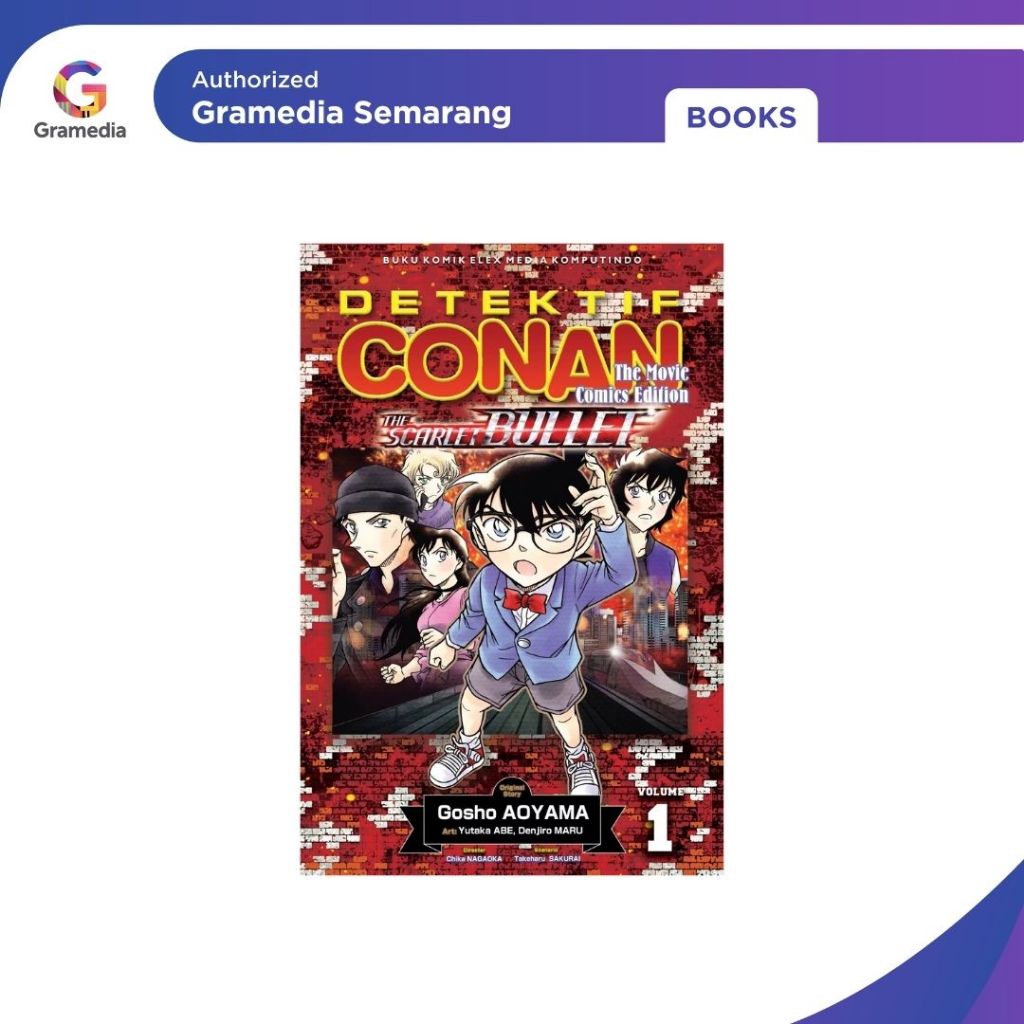 Jual Gramedia - Detektif Conan The Movie: The Scarlet Bullet 01 (Elex) | Shopee Indonesia