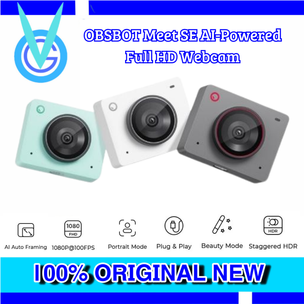 Jual OBSBOT Meet SE AI-Powered Full HD Webcam | Shopee Indonesia