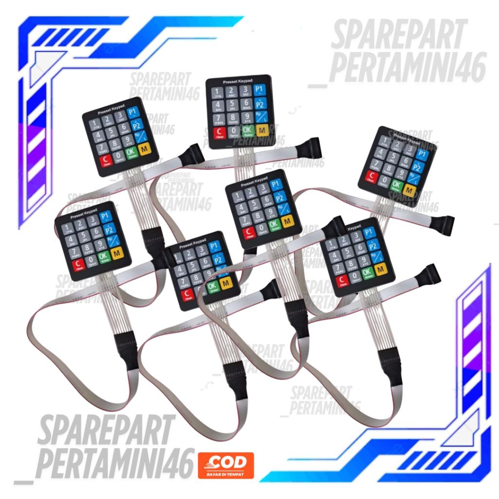Jual Paket Hemat 6 pcs - 10 pcs Keypad Pom Mini Digital Pertamini ...