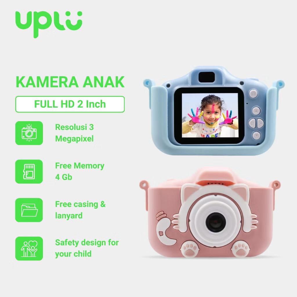 Jual Kamera Anak Layar HD 2 Inci Kamera Digital Mini untuk Mengambil ...