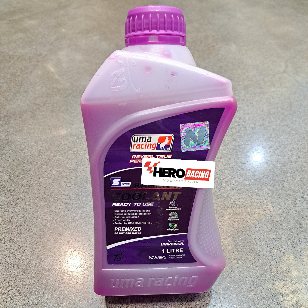 Jual AIR RADIATOR UMA RACING AIR COOLANT ORIGINAL UMA RACING MALAYSIA ...