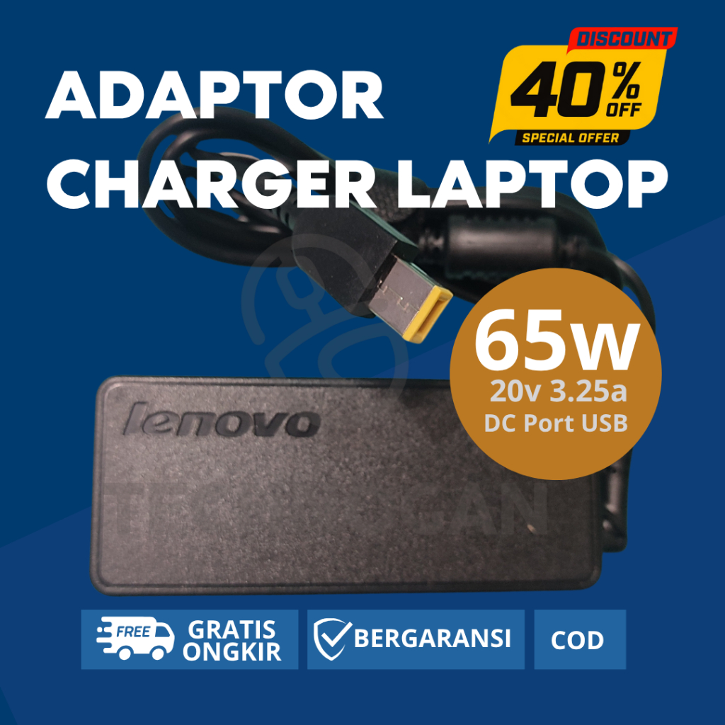 Jual Adaptor Charger Lenovo Thinkpad T460s T540 T540p T550 S410P ...